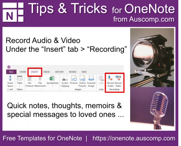 OneNote Tips and Tricks