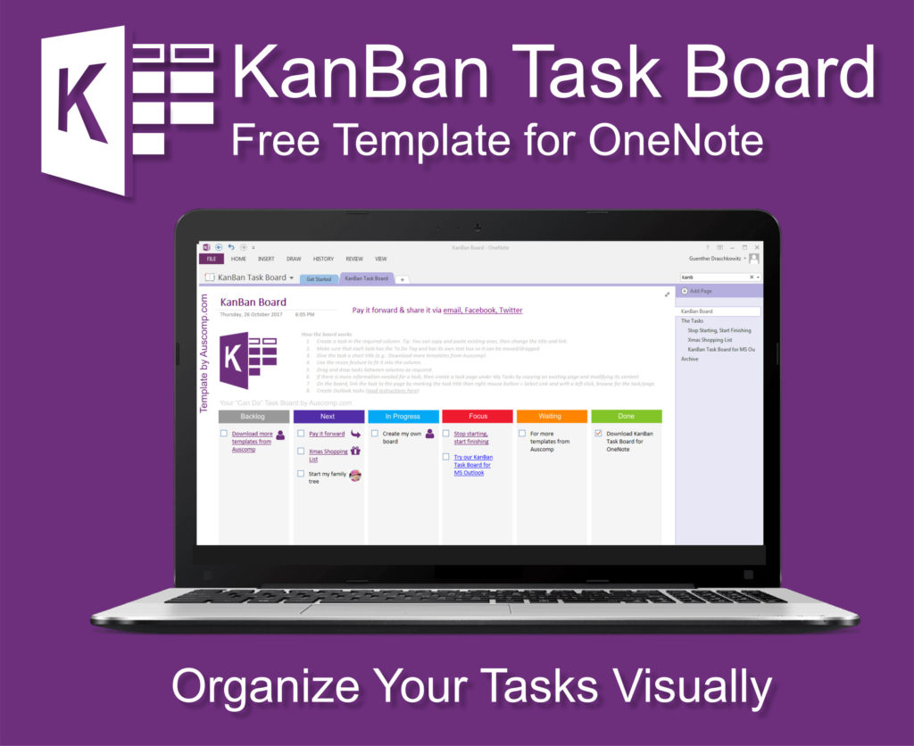 You Can Visualize Your Tasks In An Easy To Use KanBan Board For MS 