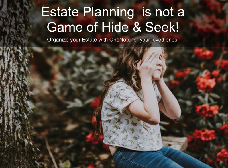 OneNote Estate Planner Templates