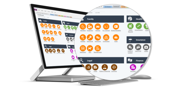 OneNote Estate Planner Templates