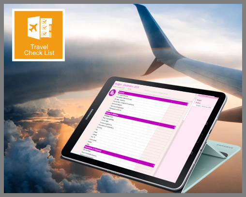 Travel Check List - Templates for Microsoft 365