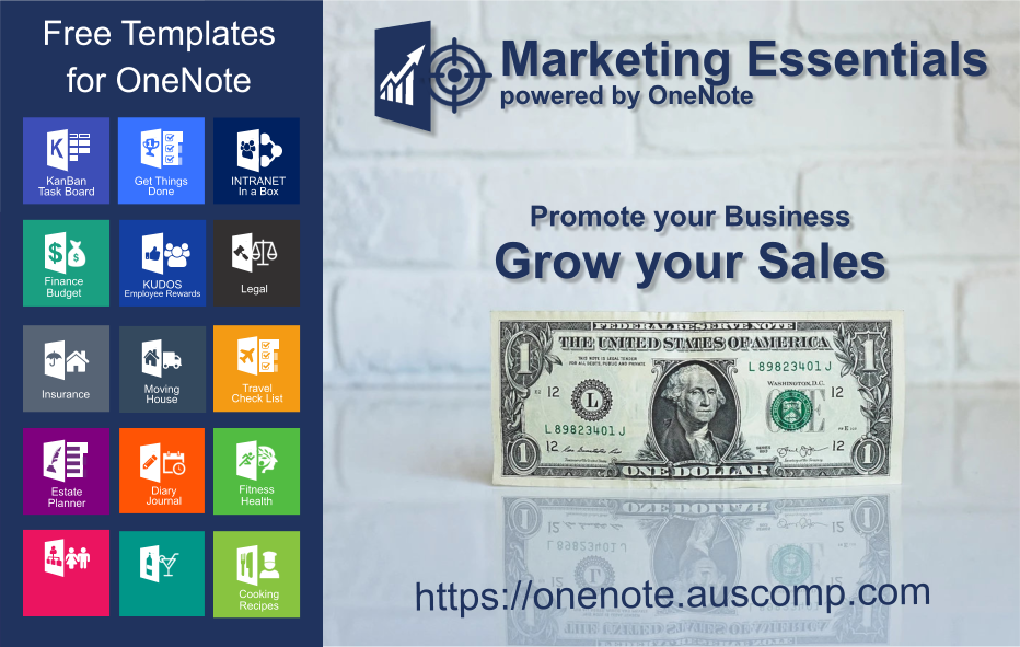 Marketing Essentials powered by OneNote. Promote your Business & Grow ...