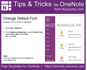 OneNote Tips and Tricks