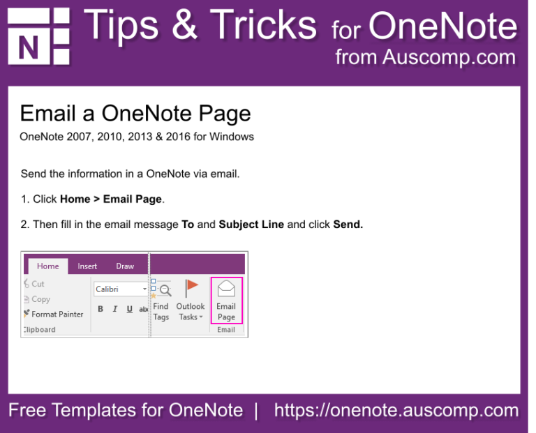 OneNote Tips and Tricks