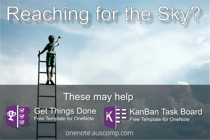 Reaching for the Sky? Use KanBan Task Board and GTD templates for ...