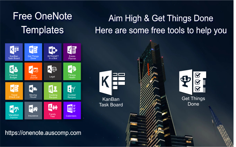 Aim High & Get Things Done. Here are some free tools to help you ...