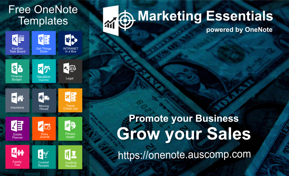 Marketing Essentials powered by OneNote. Promote your Business & Grow ...