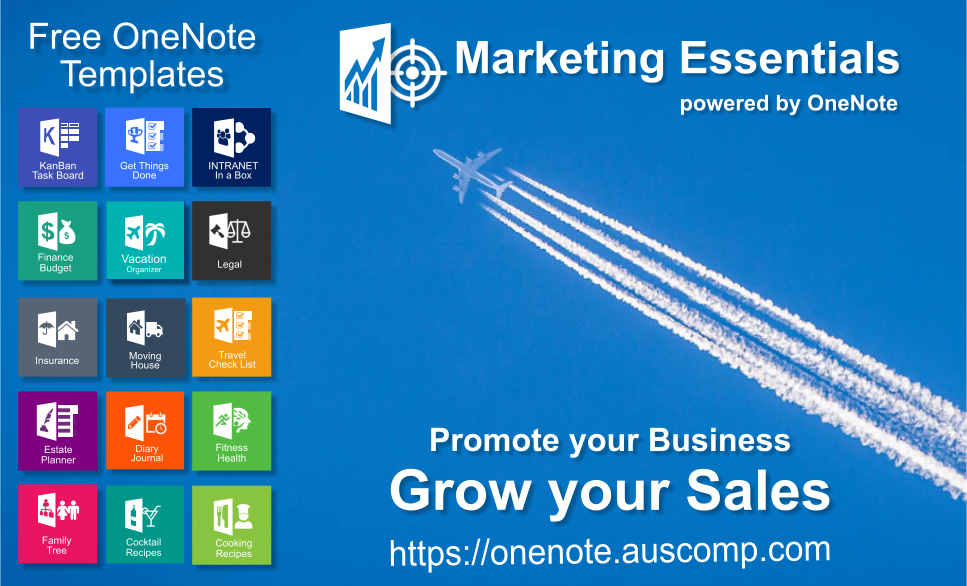 Marketing Essentials powered by OneNote. Promote your Business & Grow ...
