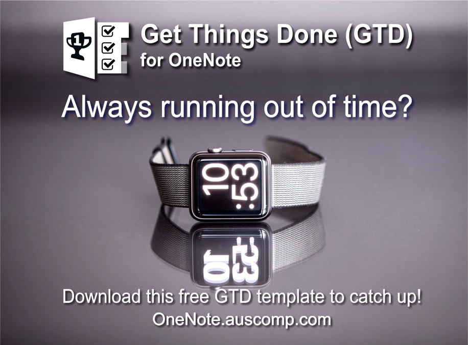 Download the Get Things Done (GTD) template for OneNote. - Templates ...