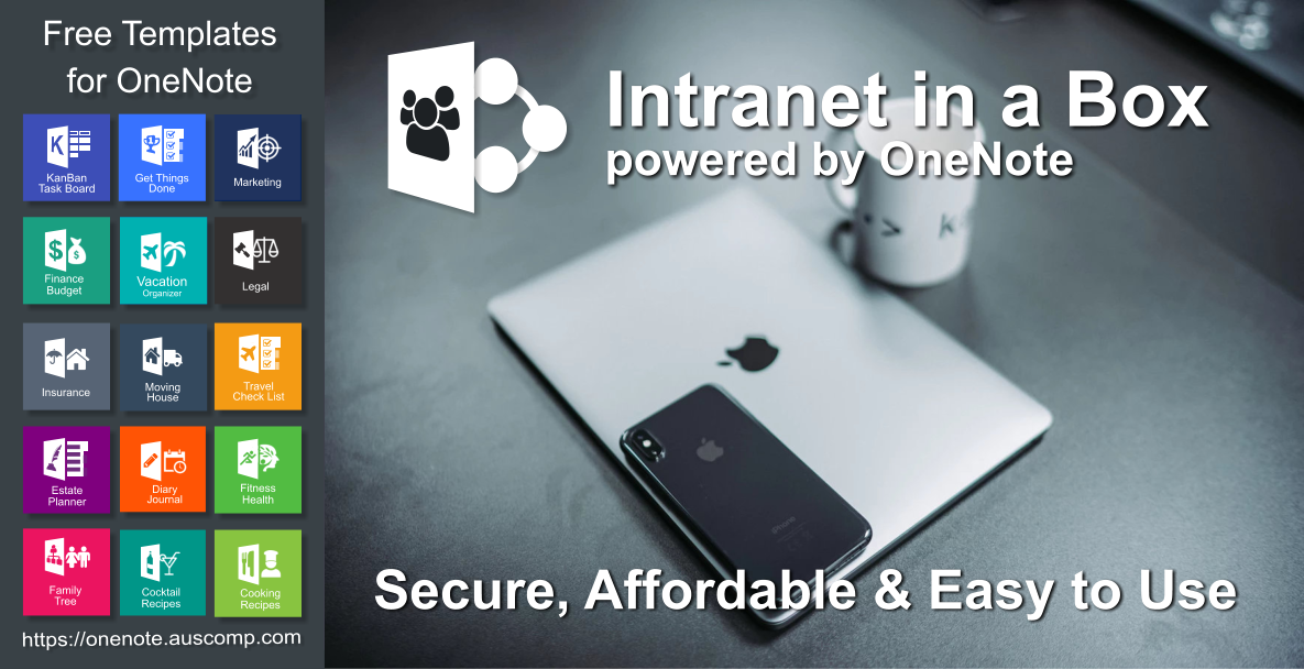 Intranet in a Box for Office365 and OneNote. Quick, Simple, Secure ...