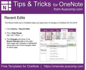 OneNote Tips and Tricks