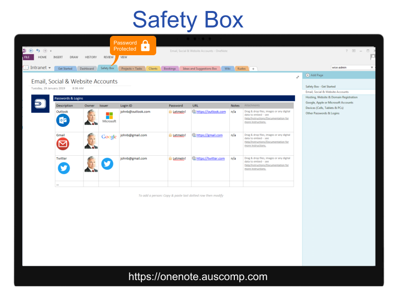 Intranet-SafetyBox - Productivity Solutions by Auscomp.com