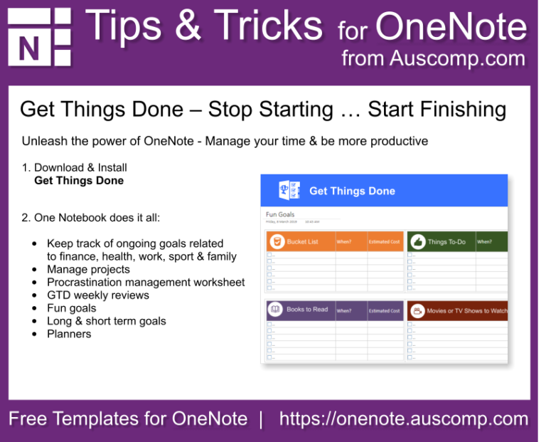 OneNote Tips and Tricks