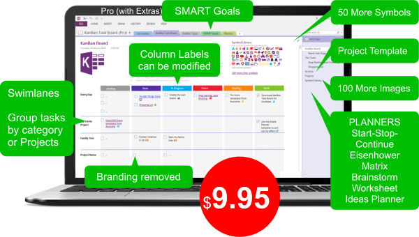 Download free OneNote Templates & Solutions (KanBan, GTD, Family Tree ...