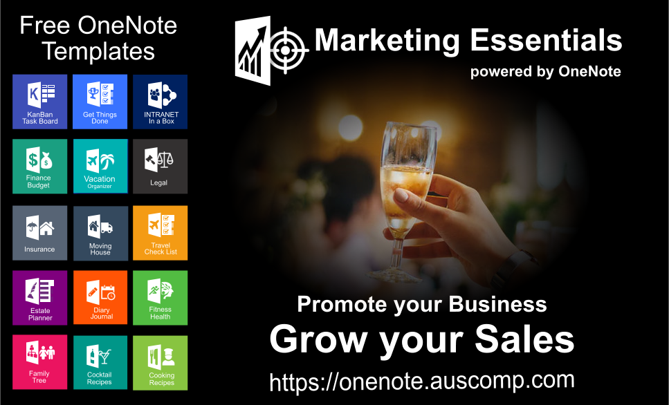 Marketing Essentials powered by OneNote