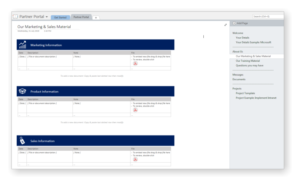 Partner Portal powered by OneNote - Templates for OneNote by Auscomp.com