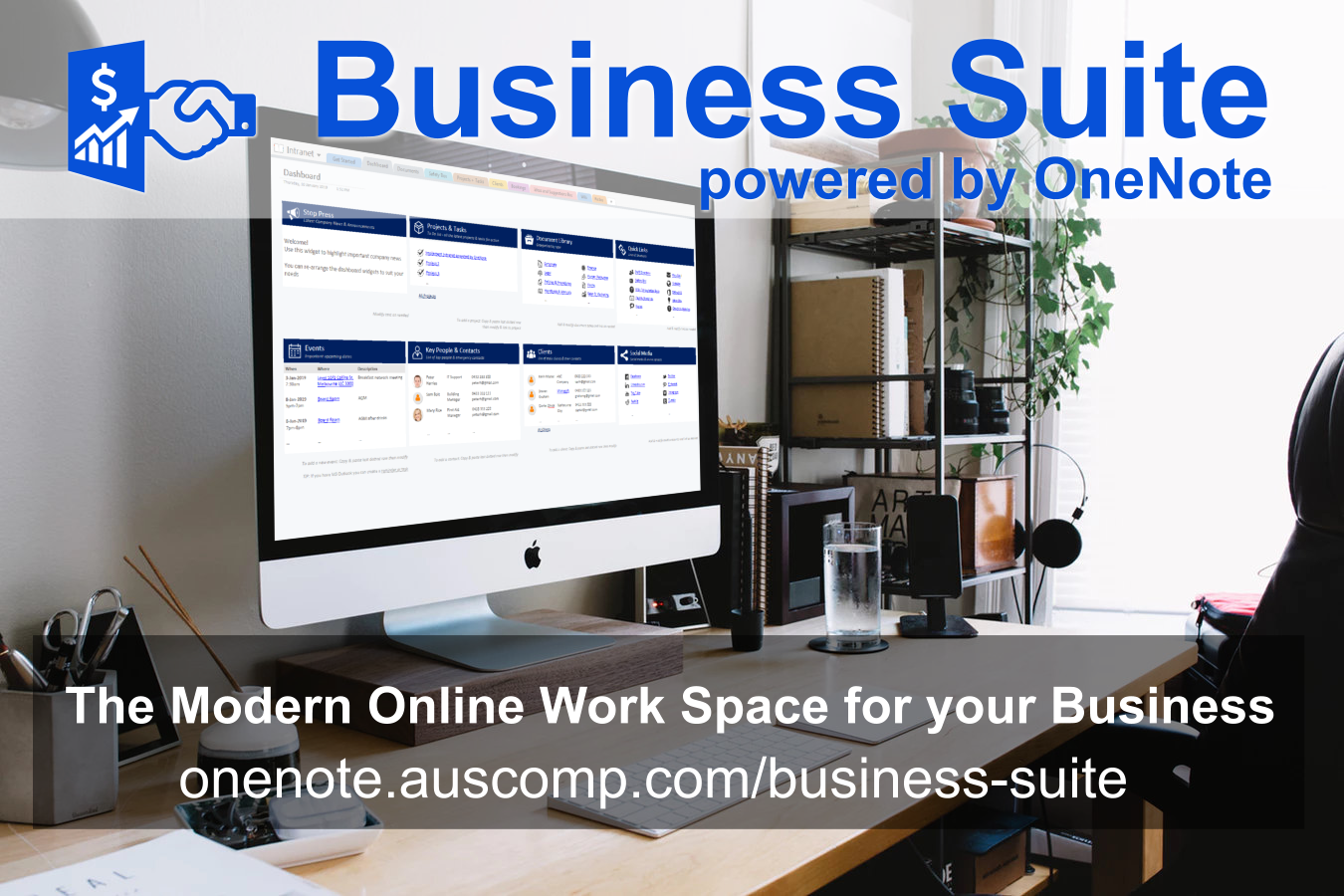 Business Suite powered by OneNote. The Modern Digital Work Space for ...