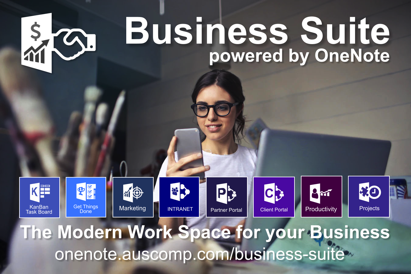 Business Suite powered by OneNote. The Modern Work Space for your ...