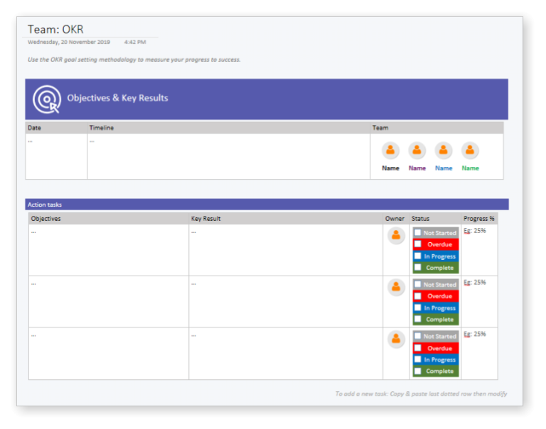 Teams for OneNote - Templates for Microsoft 365