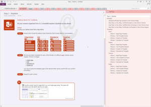Address Book for OneNote
