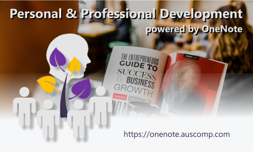 Personal and Professional Development Templates for OneNote.