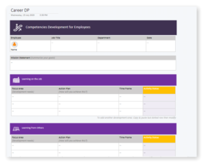 Personal and Professional Development Templates for OneNote.