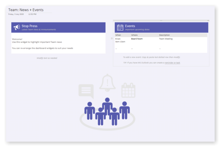 Teams for OneNote - Templates for Microsoft 365