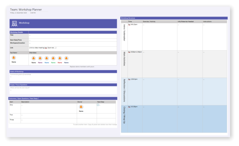 Teams for OneNote - Templates for Microsoft 365