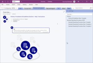 Company Wiki for OneNote