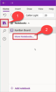 Use OneNote with multiple accounts (Personal and Business or School ...