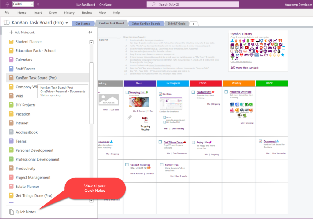 5 Everyday OneNote Tips & Tricks and Free Templates