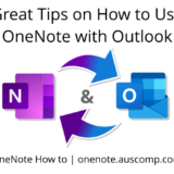 Great Tips on How to Use OneNote with Outlook