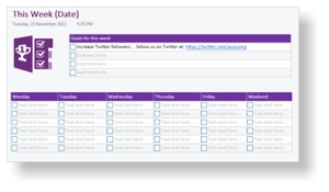 Get Things Done (GTD) powered by OneNote