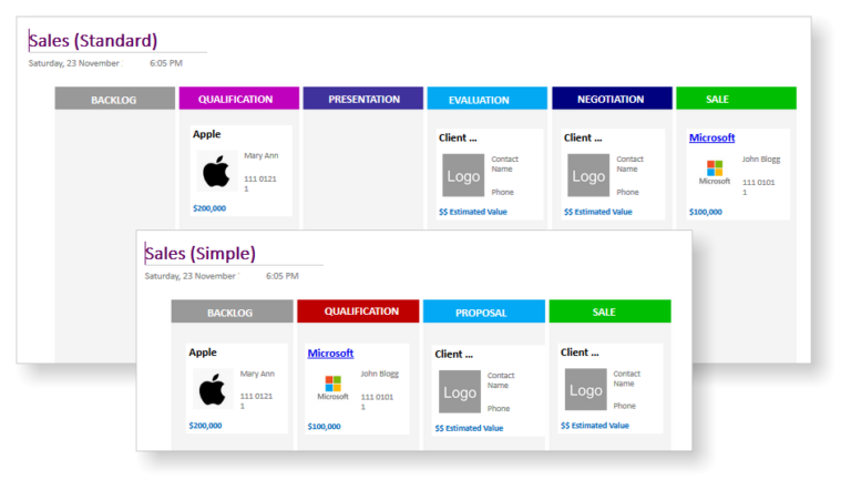 KanBan Board for OneNote - Visualize Your Tasks & Projects