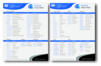 Cheat Sheets for Windows, Office 365 & Social Media