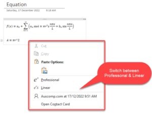 Math Magic in OneNote