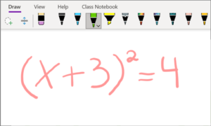 Math Magic in OneNote