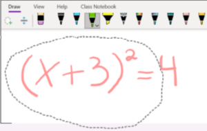 Math Magic in OneNote