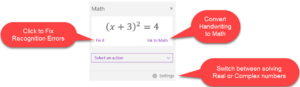 Math Magic in OneNote