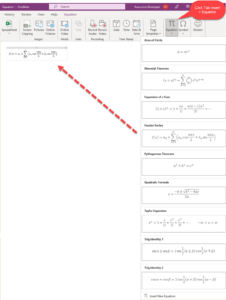 Math Magic in OneNote