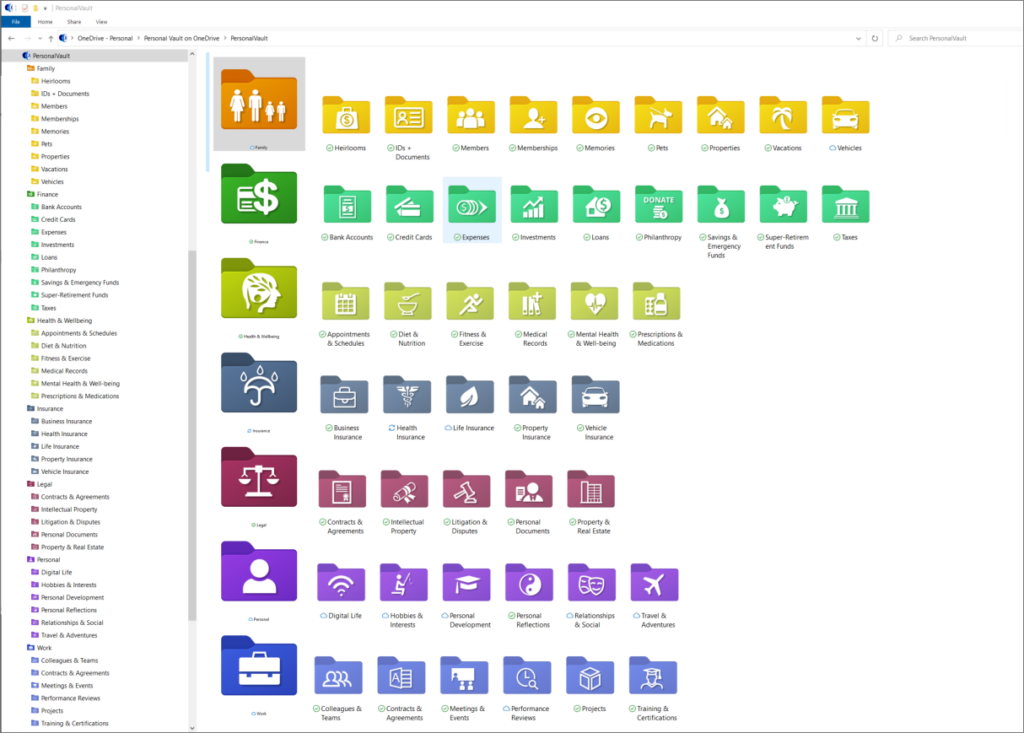 Auscomp Lifemap for OneDrive