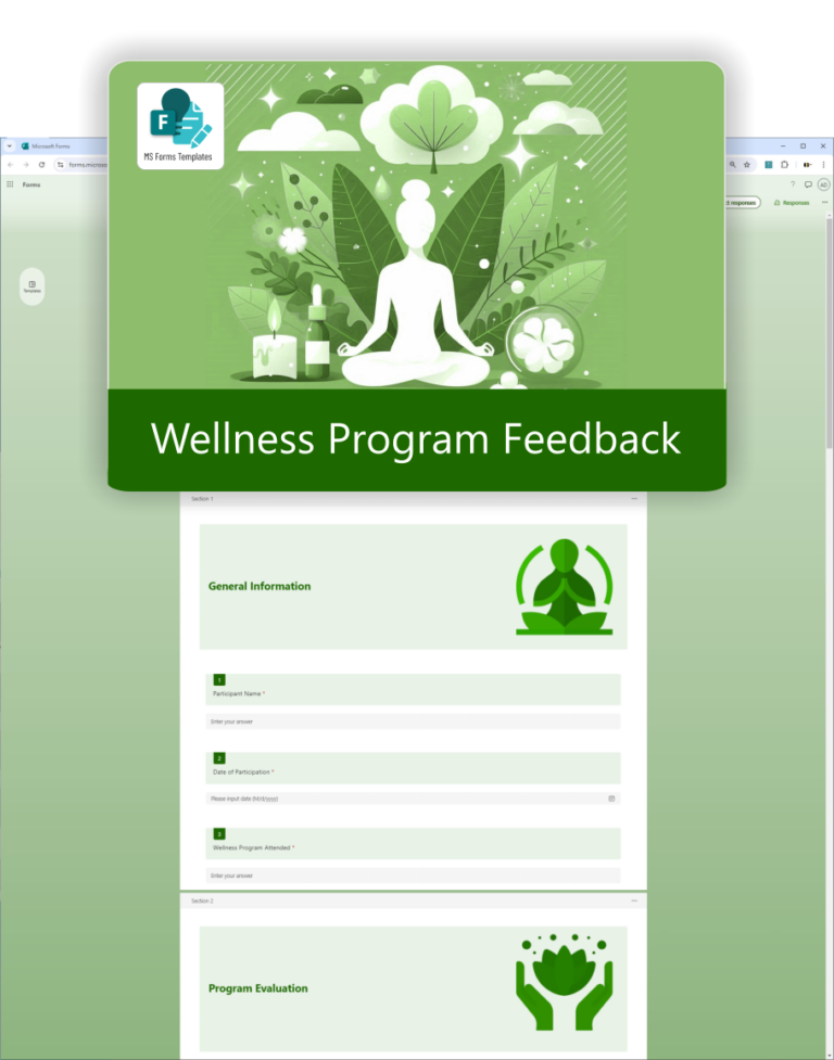 MS Forms Templates Powerhouse | Your Go-To MS Forms Template Library