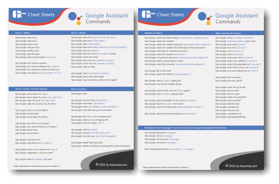 Cheat Sheets for Windows, Office 365 & Social Media